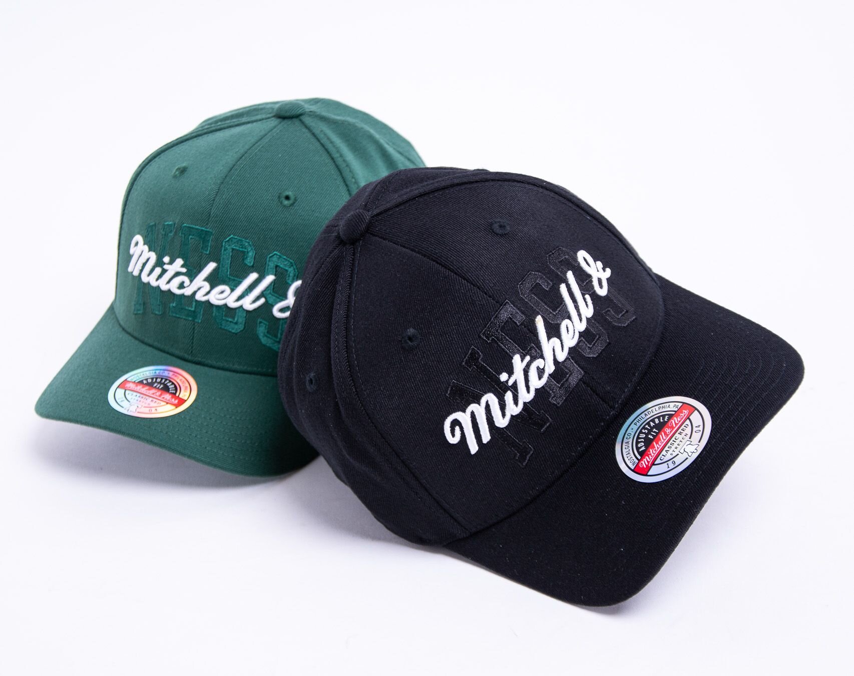 Kšiltovka Mitchell & Ness Stacked Logo Redline Snapback Branded Black - Snapbacks