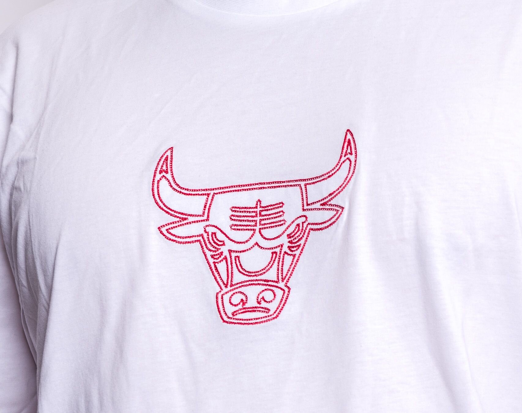 Triko New Era NBA Chain Stitch Chicago Bulls Optic White / Red - Snapbacks