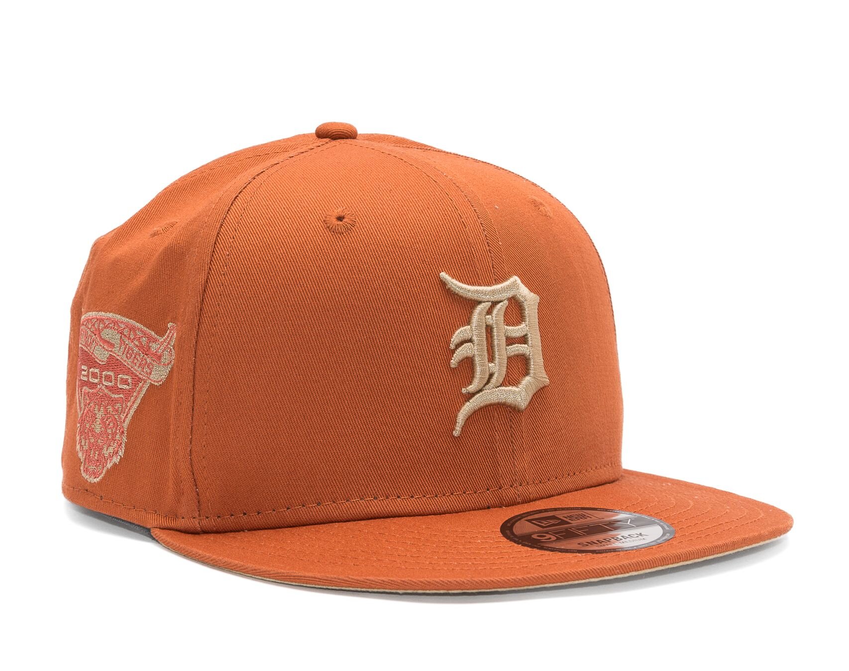 Kšiltovka New Era 9FIFTY MLB Side Patch Detroit Tigers Redwood / Oat ...