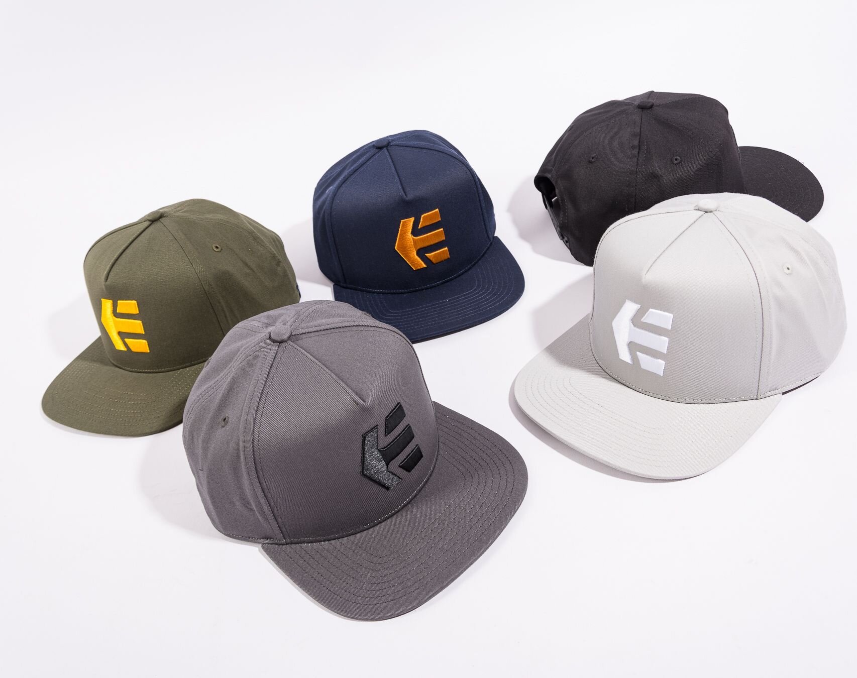 Kšiltovka Etnies Icon Snapback Grey / Black - Snapbacks