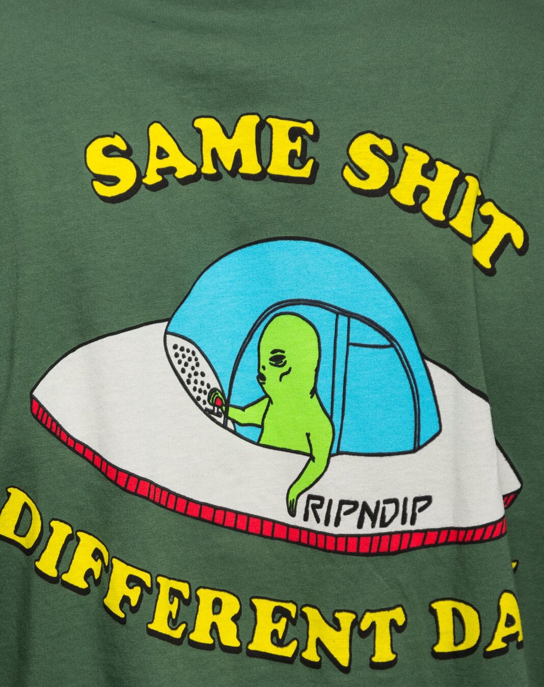 Triko RIP N DIP Same Shit Different Day Tee (Olive) RND10101 - Snapbacks