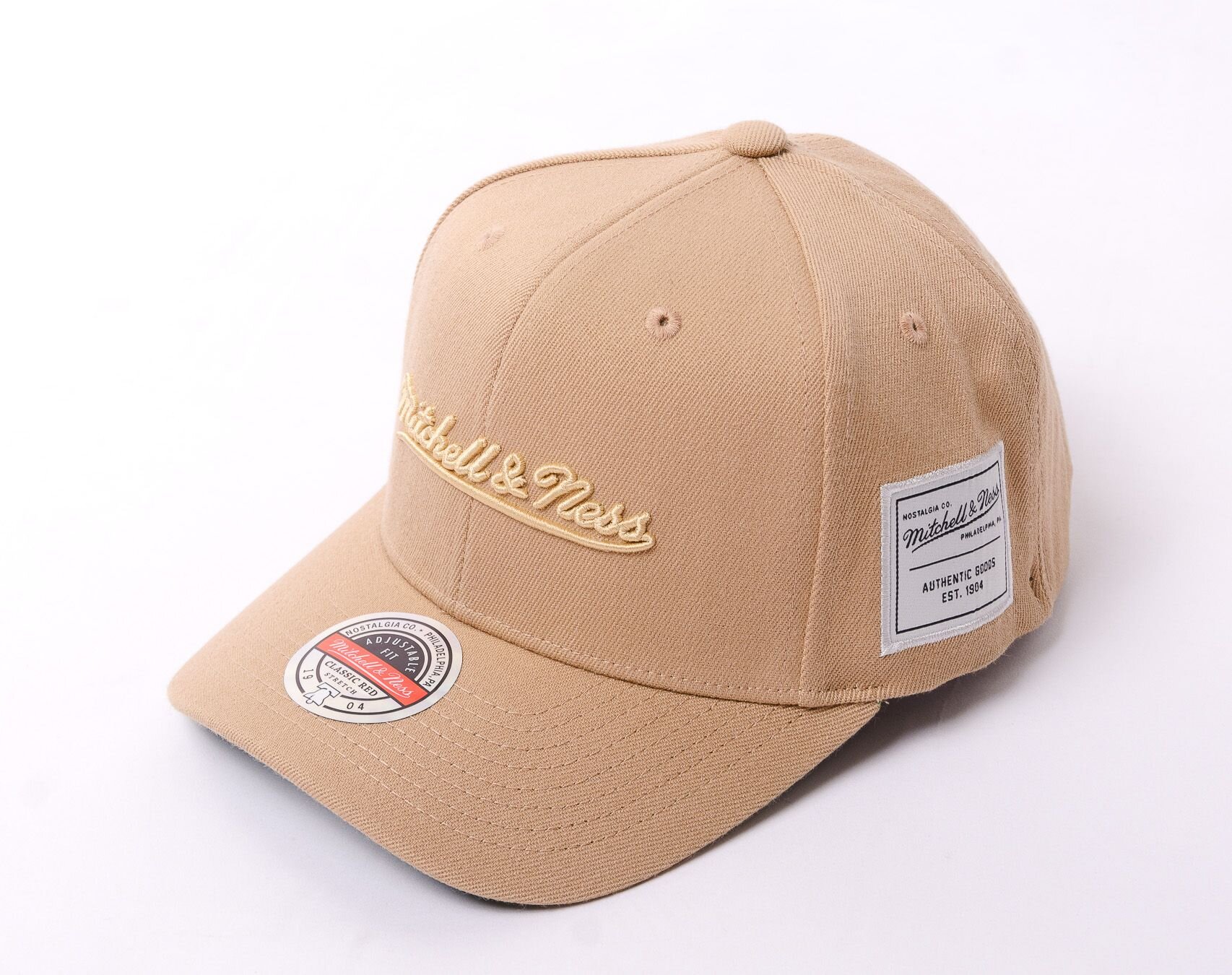 Kšiltovka Mitchell & Ness Branded Comfy Core stretch snapback Khaki ...