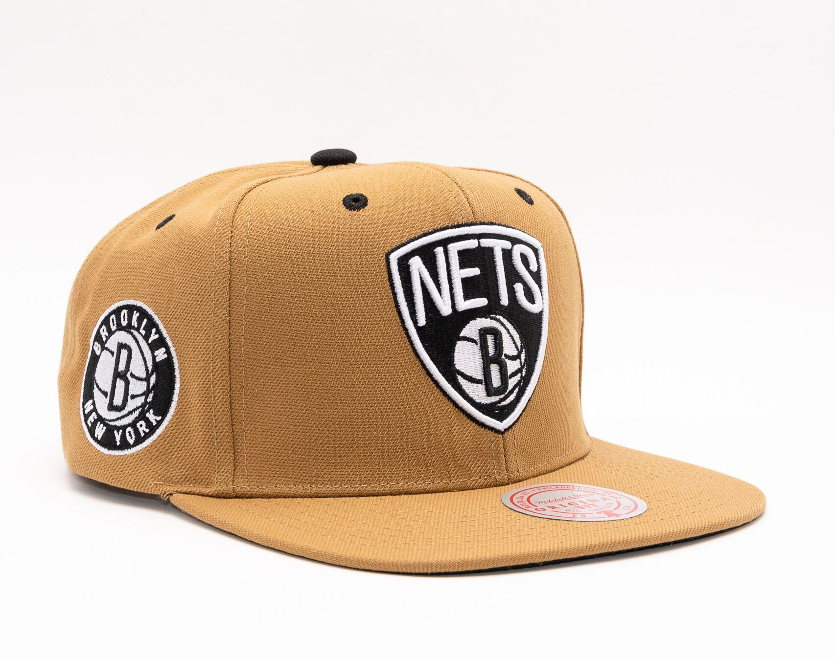 Kšiltovka Mitchell & Ness WHEAT TC SNAPBACK Brooklyn Nets Tan - Snapbacks