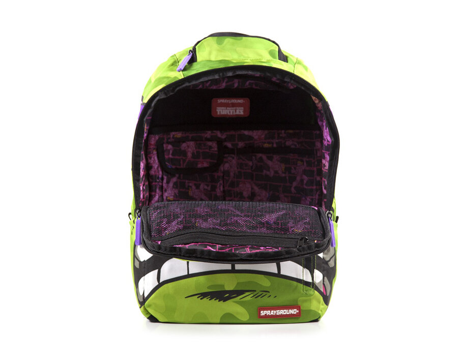 Batoh Sprayground TMNT Purple Donatello Green - Snapbacks