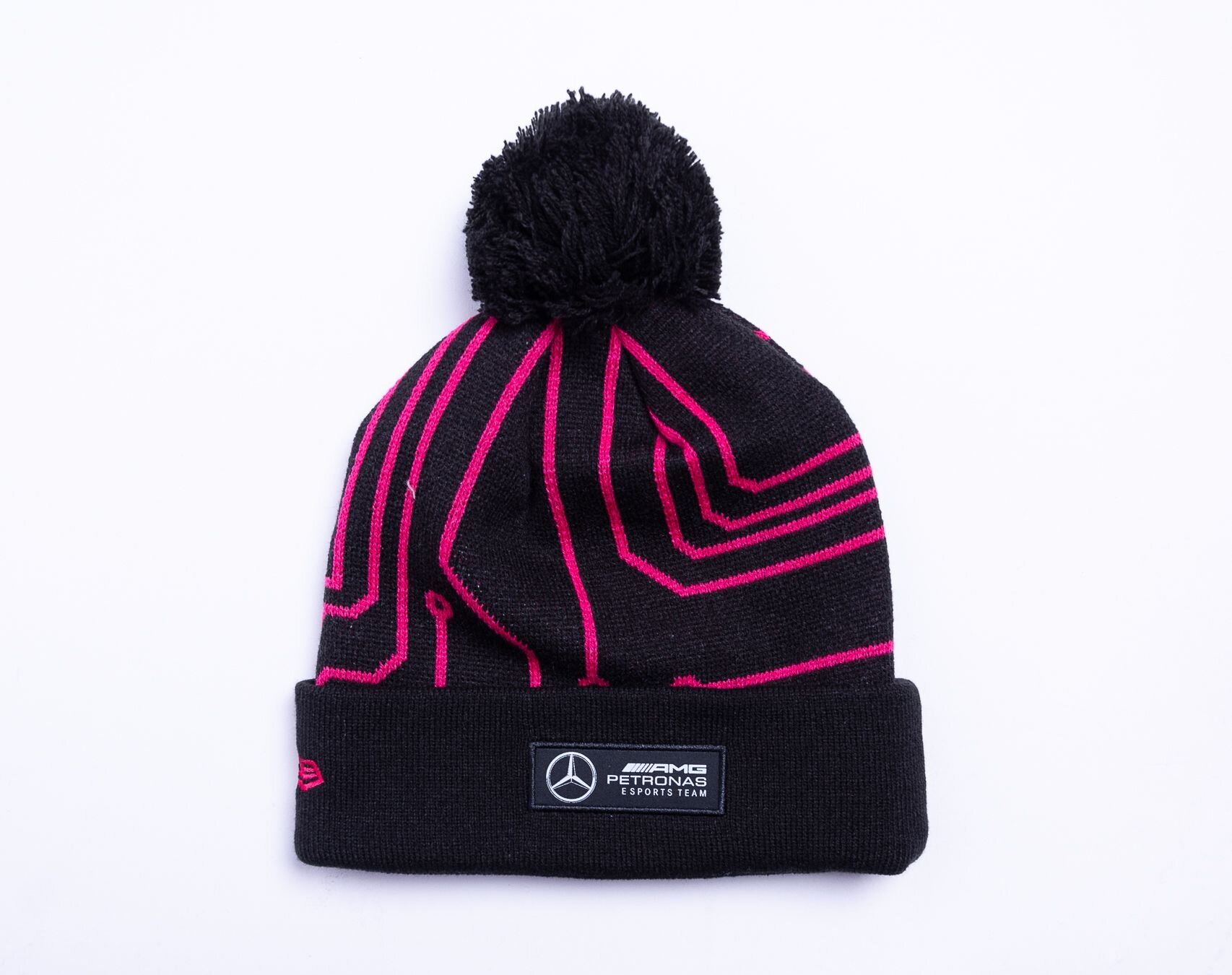 Kulich New Era Rep All Over Print Cuff Knit Bobble Mercedes-Benz Grand ...