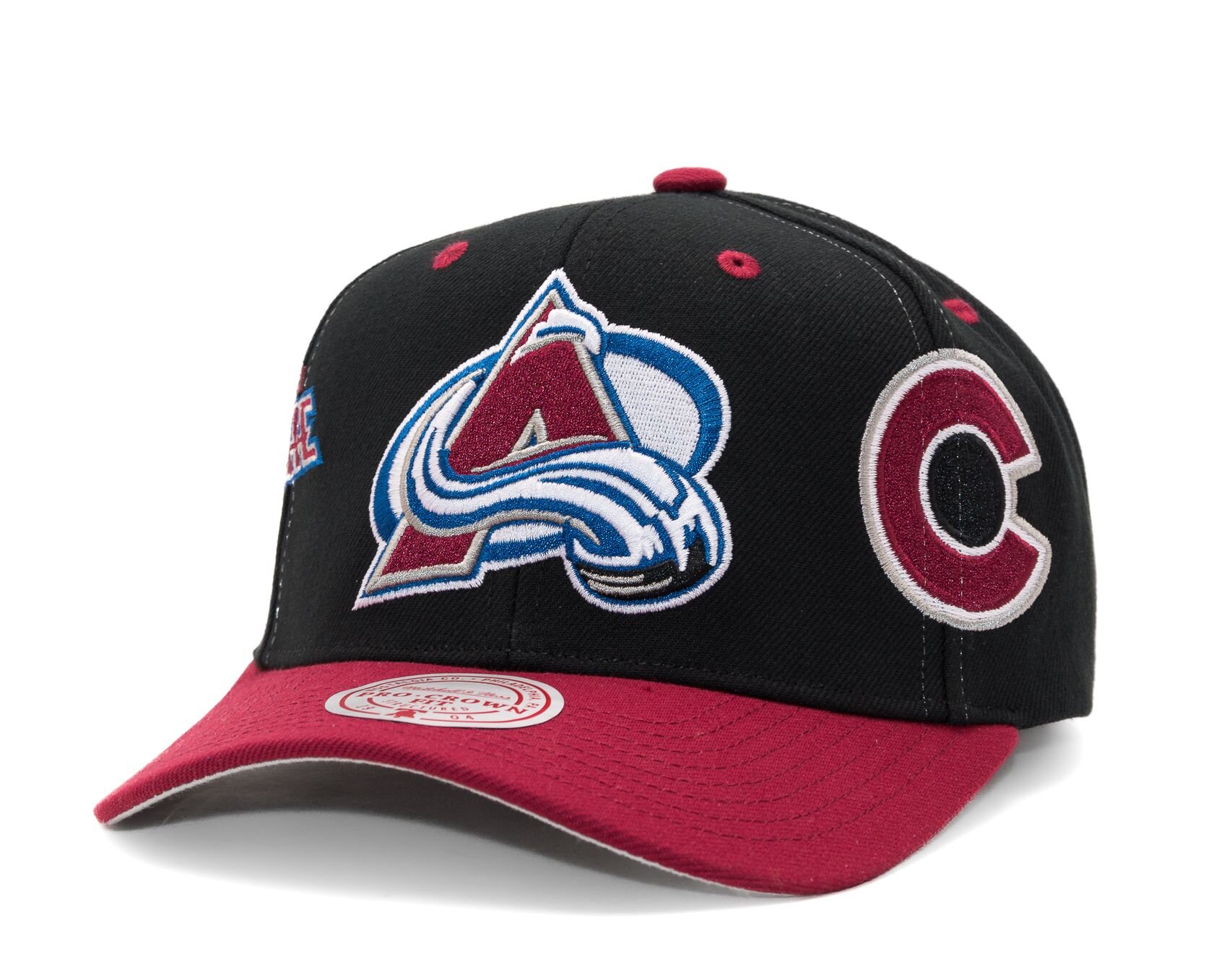 Kšiltovka Mitchell & Ness Overbite Pro Snapback Colorado Avalanche ...