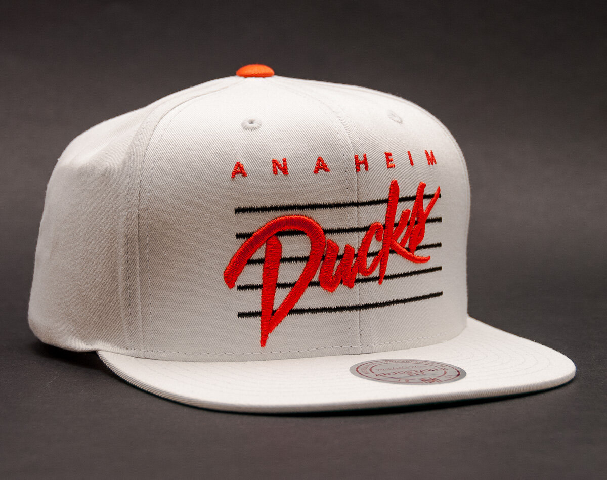 Kšiltovka Mitchell & Ness Cursive Script Anaheim Ducks Snapback - Snapbacks
