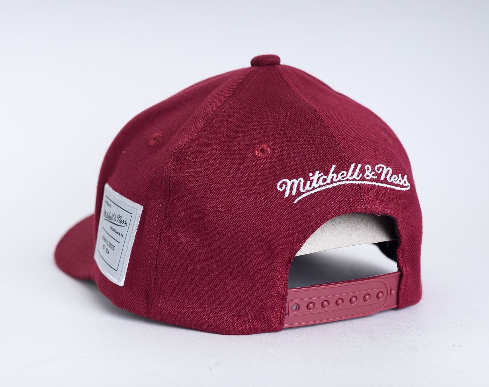 Kšiltovka Mitchell & Ness Branded Comfy Core Stretch Snapback Dark Red ...
