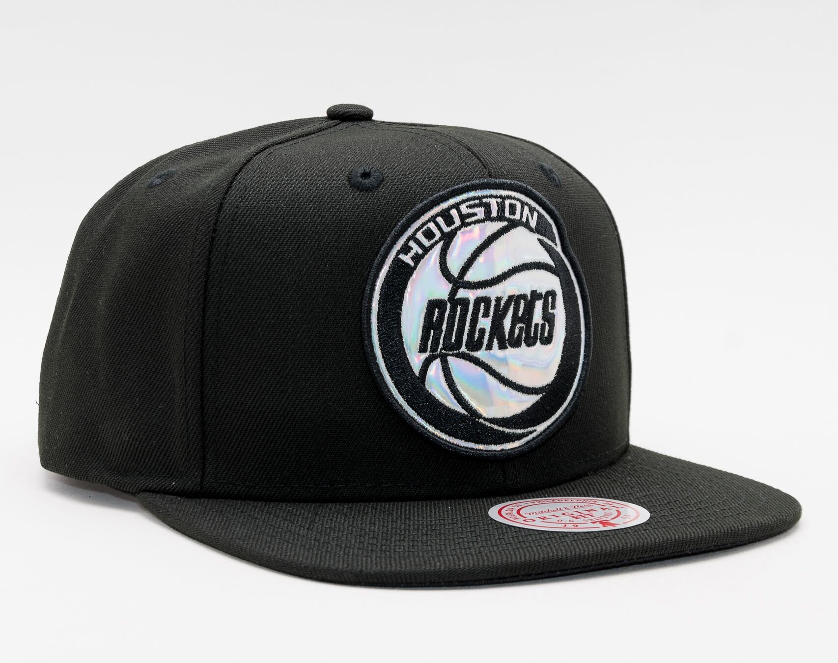 Kšiltovka Mitchell & Ness Houston Rockets Iridescent XL Logo Snapback ...
