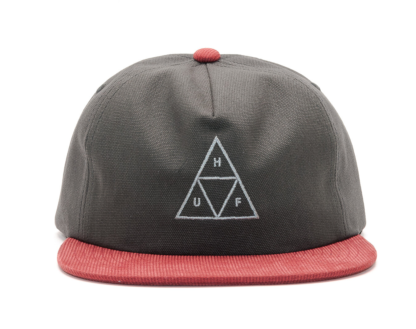 Kšiltovka HUF Triple Triangle Grey Snapback - Snapbacks