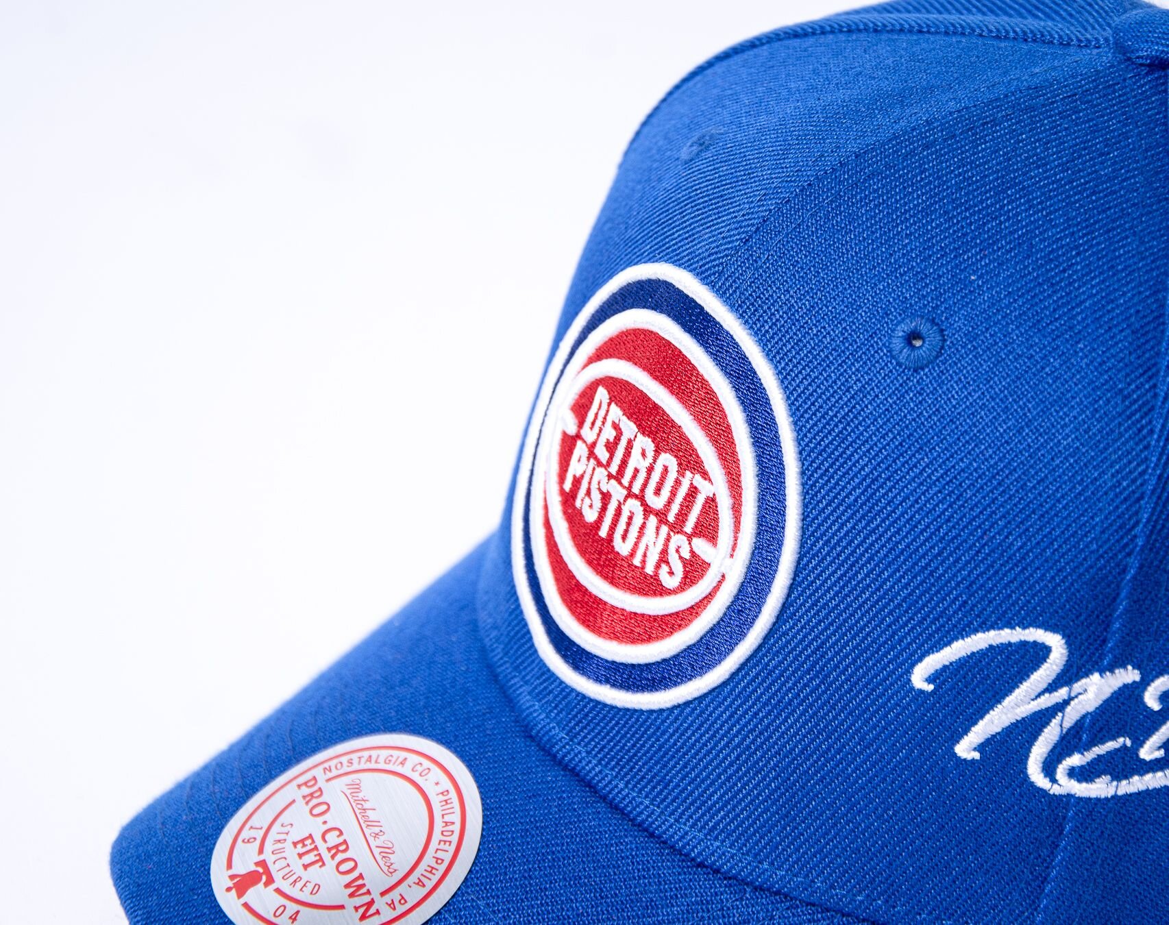 Kšiltovka Mitchell & Ness Champ Wrap Pro Snapback Hwc Detroit Pistons ...