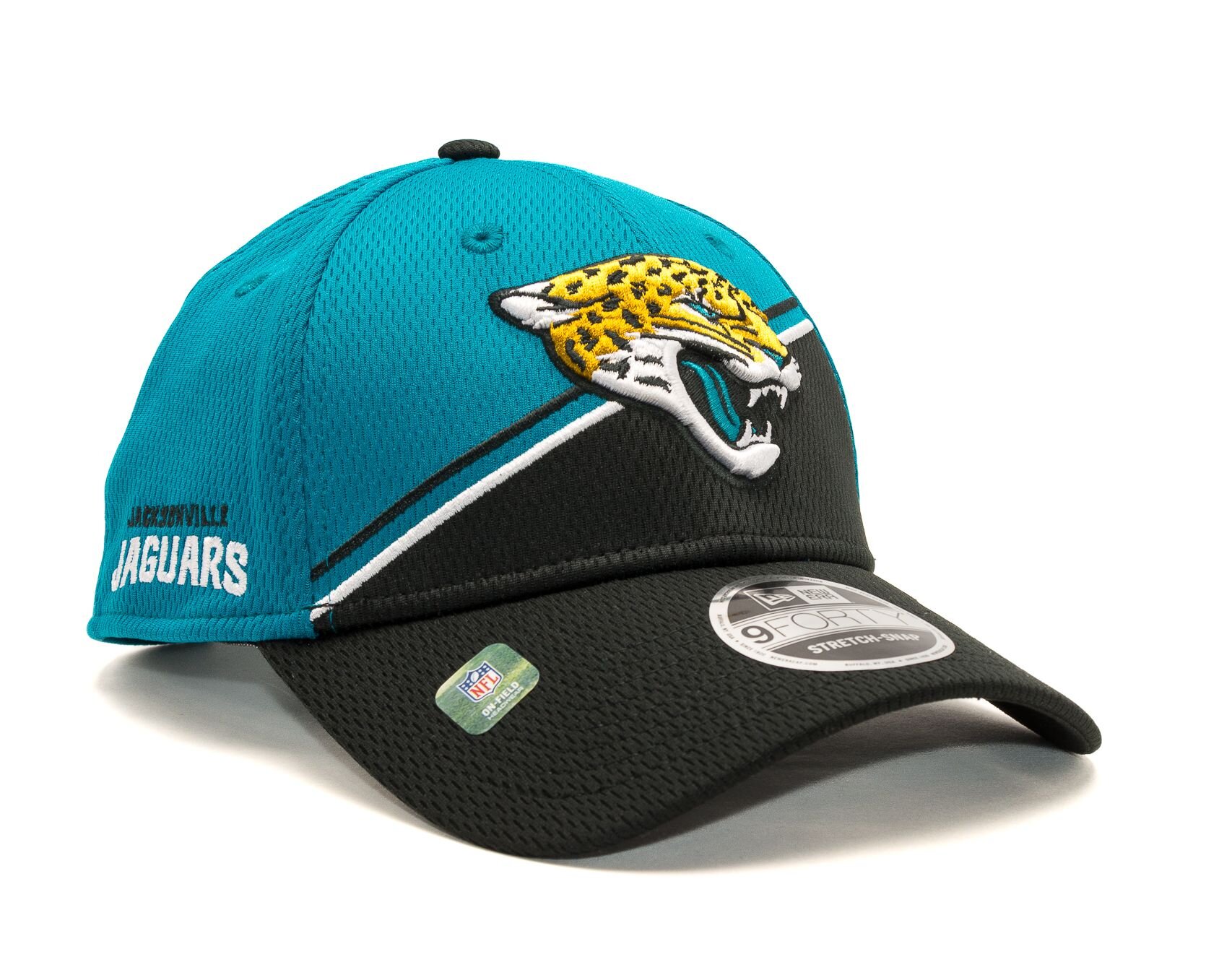 Kšiltovka New Era 9FORTY Stretch-Snap NFL Sideline 23 Jacksonville ...