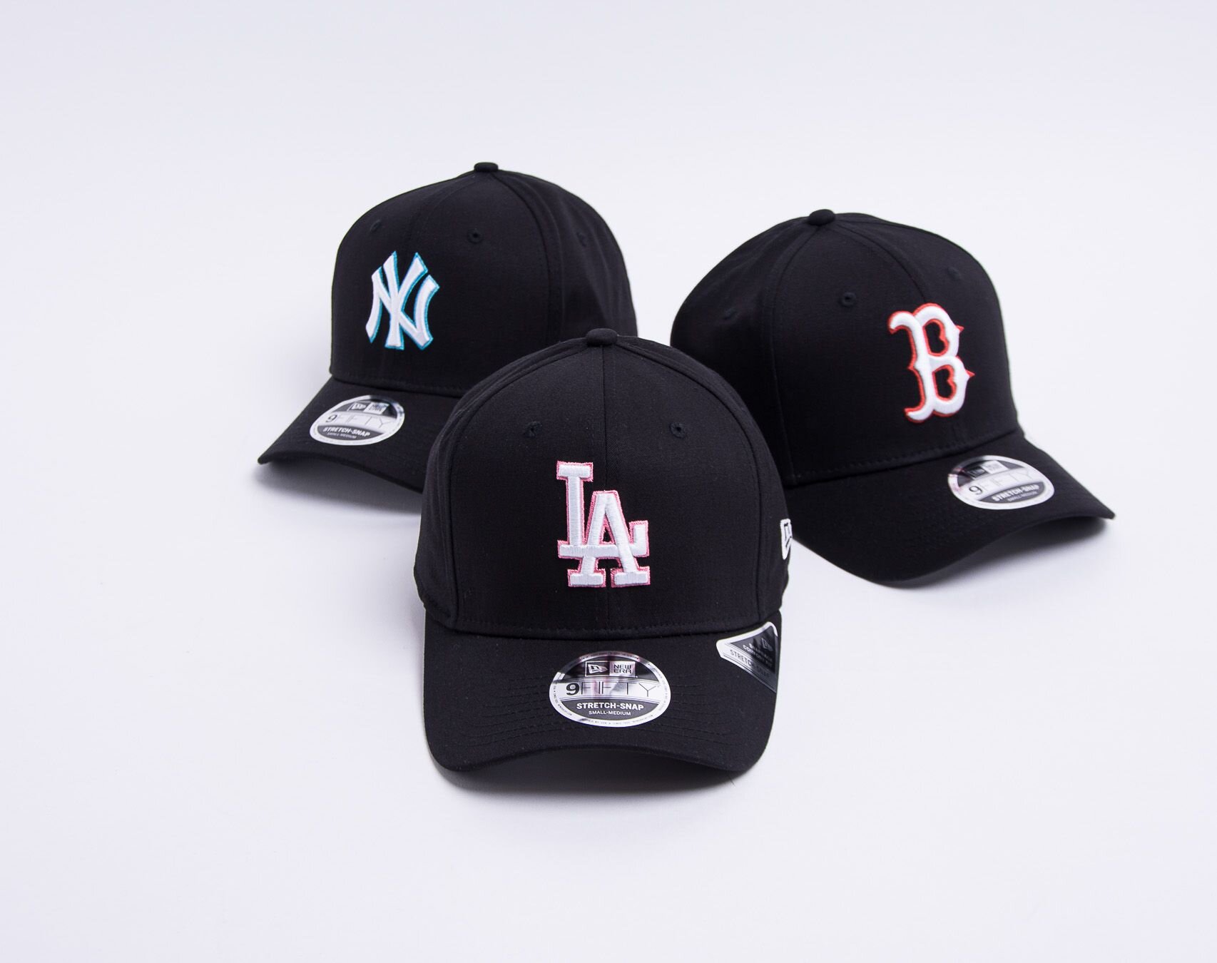 Kšiltovka New Era 9FIFTY Stretch-Snap MLB Neon Pop Outline Los Angeles ...