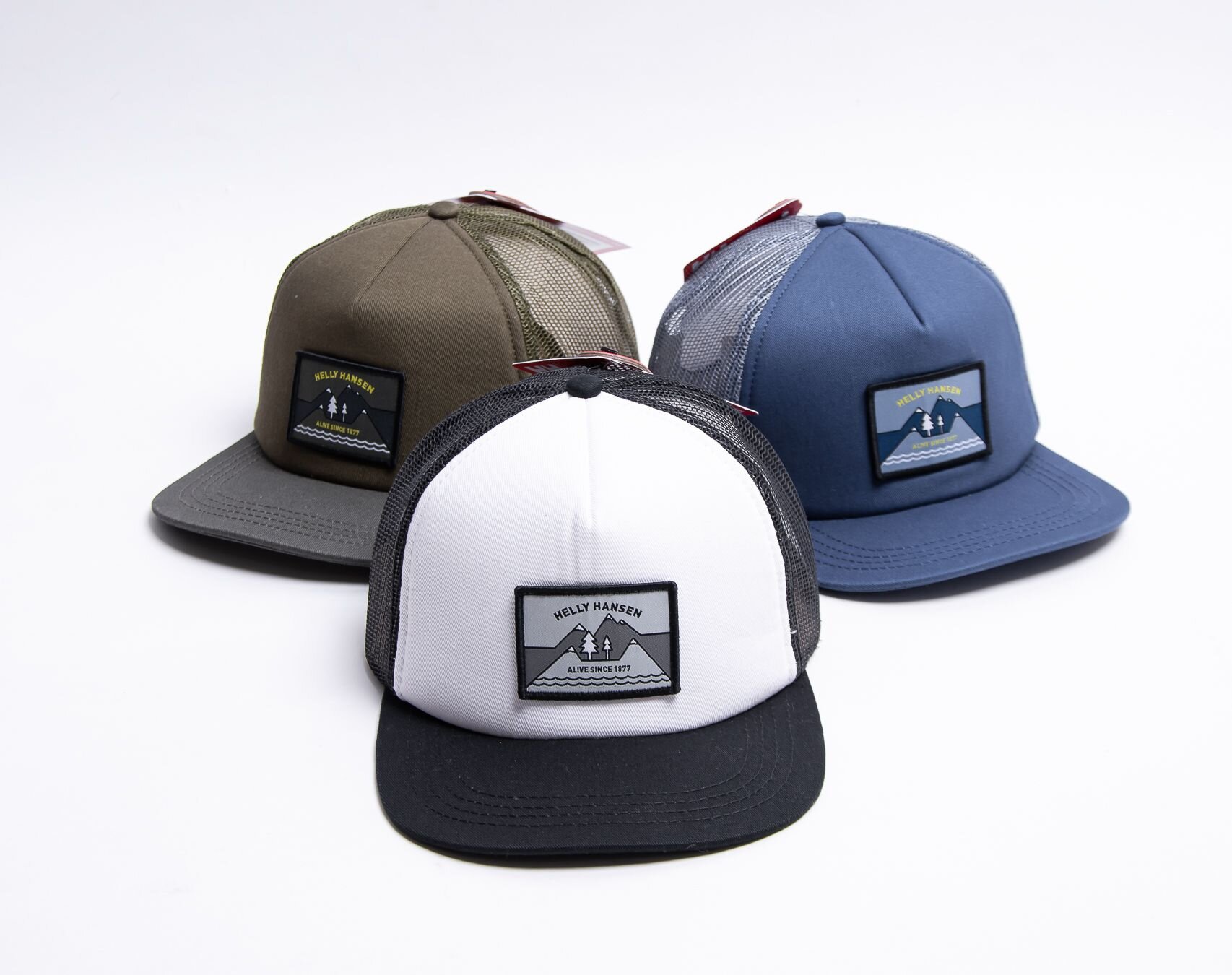 Kšiltovka Helly Hansen Flatbrim Trucker 001 White - Snapbacks