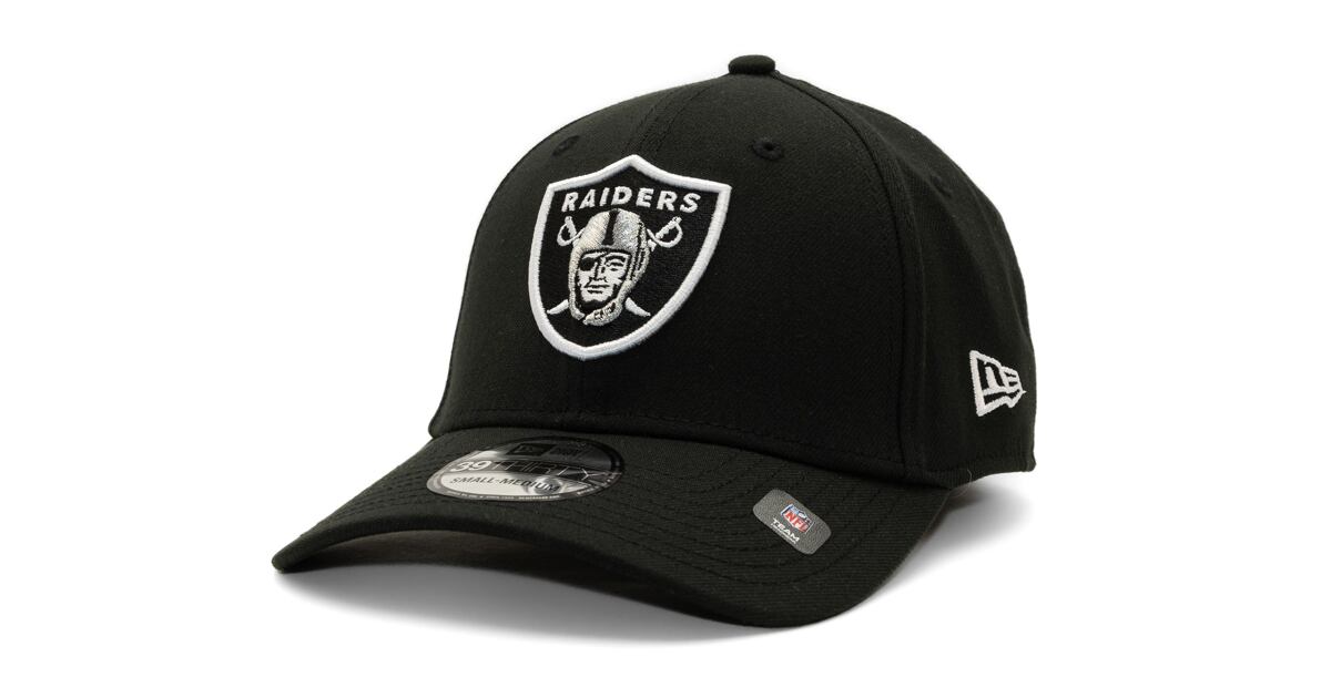 Kšiltovka New Era 39THIRTY NFL Team Logo Las Vegas Raiders - Black ...