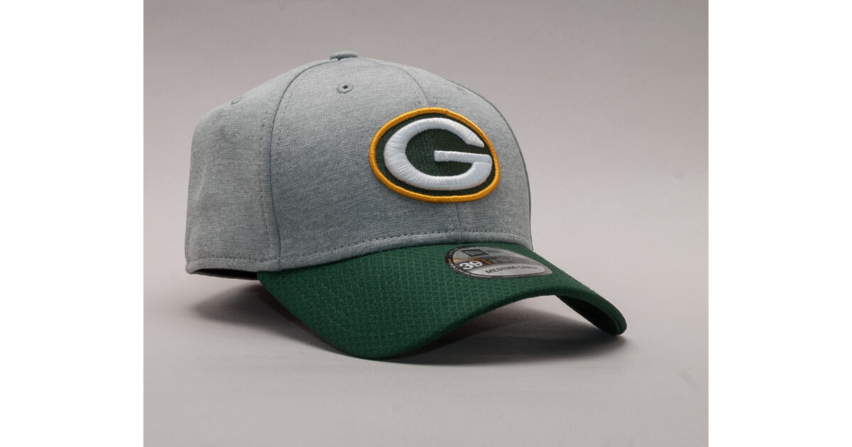 Kšiltovka New Era Jersey Hex Green Bay Packers 39THIRTY Gray / Official ...