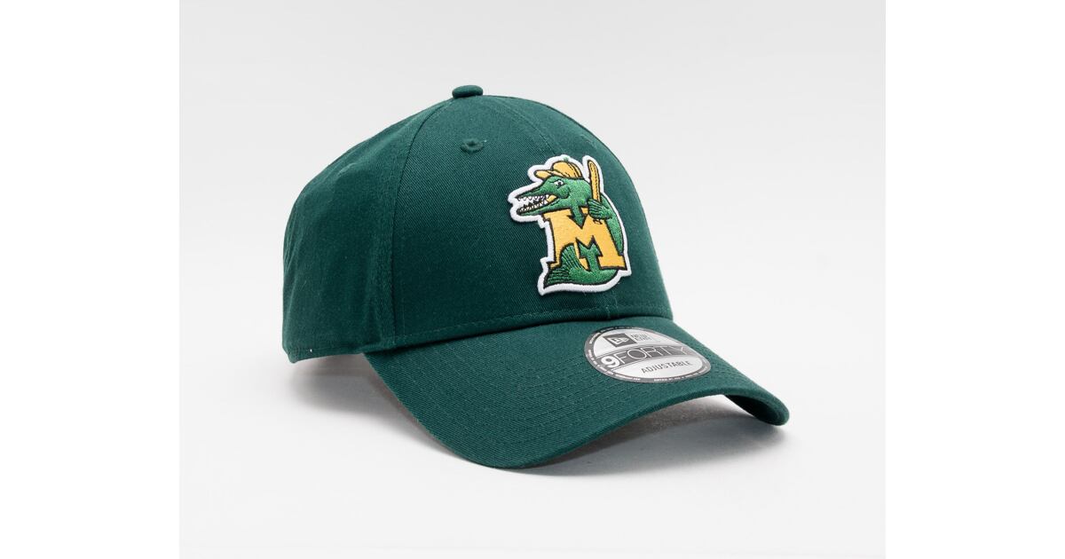 Kšiltovka New Era 9FORTY Milb Logo Madison Muskies Strapback Dark Green ...