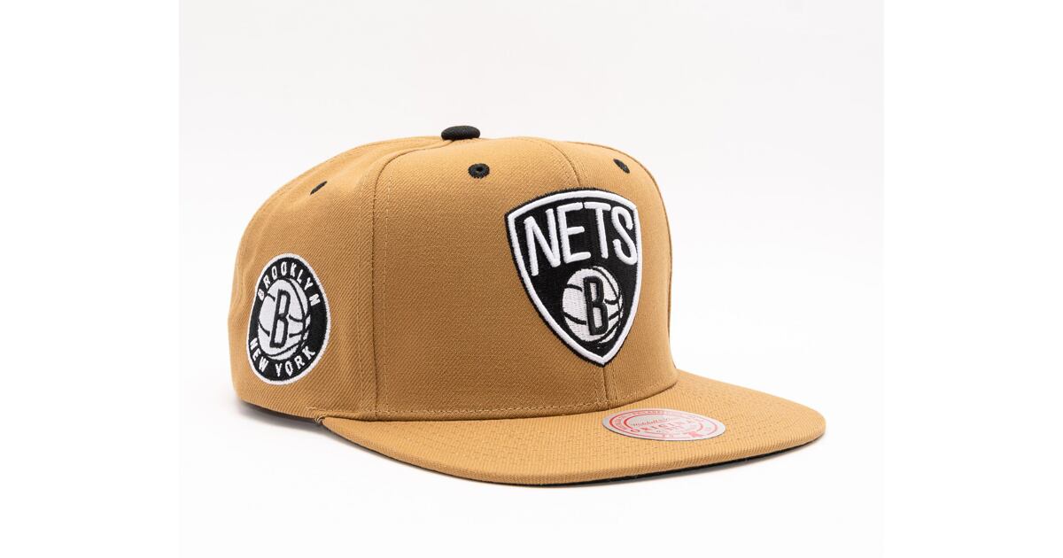 Kšiltovka Mitchell & Ness WHEAT TC SNAPBACK Brooklyn Nets Tan - Snapbacks