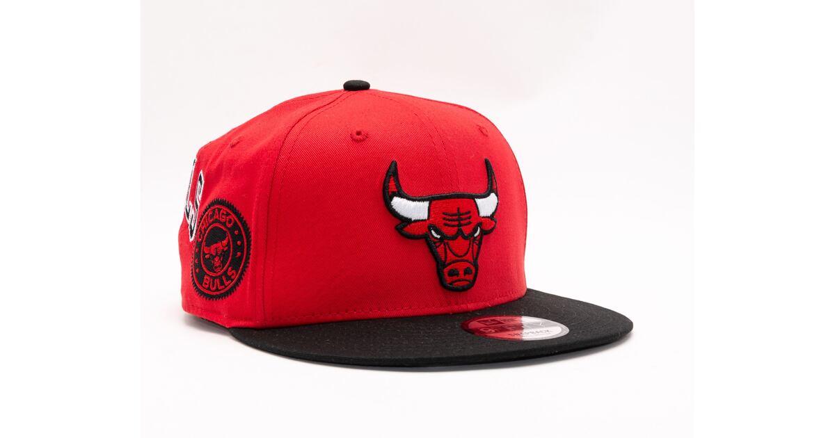 Kšiltovka New Era 9FIFTY NBA All Over Patch Chicago Bulls Red - Snapbacks