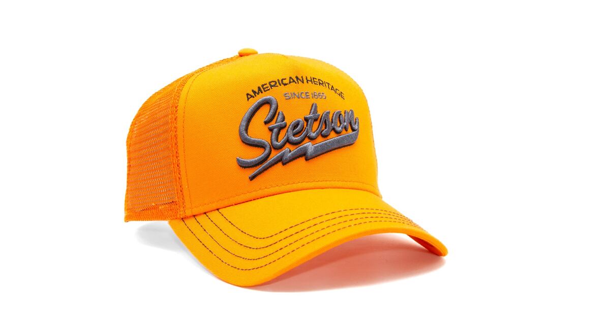 Kšiltovka Stetson American Heritage Classic Orange - Snapbacks