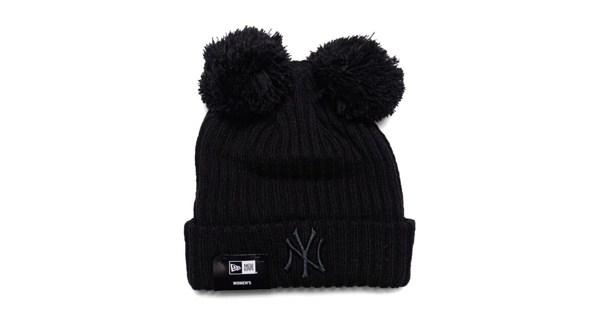 Dámský kulich New Era MLB Womens Double Pom Beanie New York Yankees ...