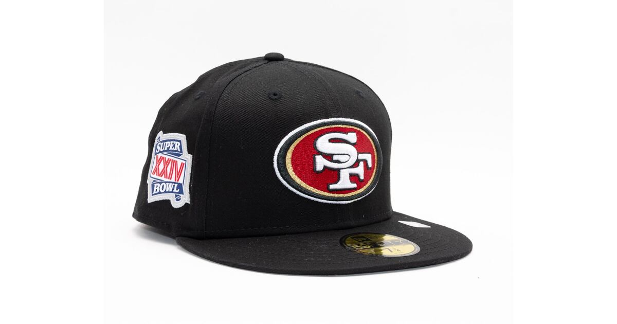 Kšiltovka New Era 59FIFTY NFL Side Patch San Francisco 49ers Black ...