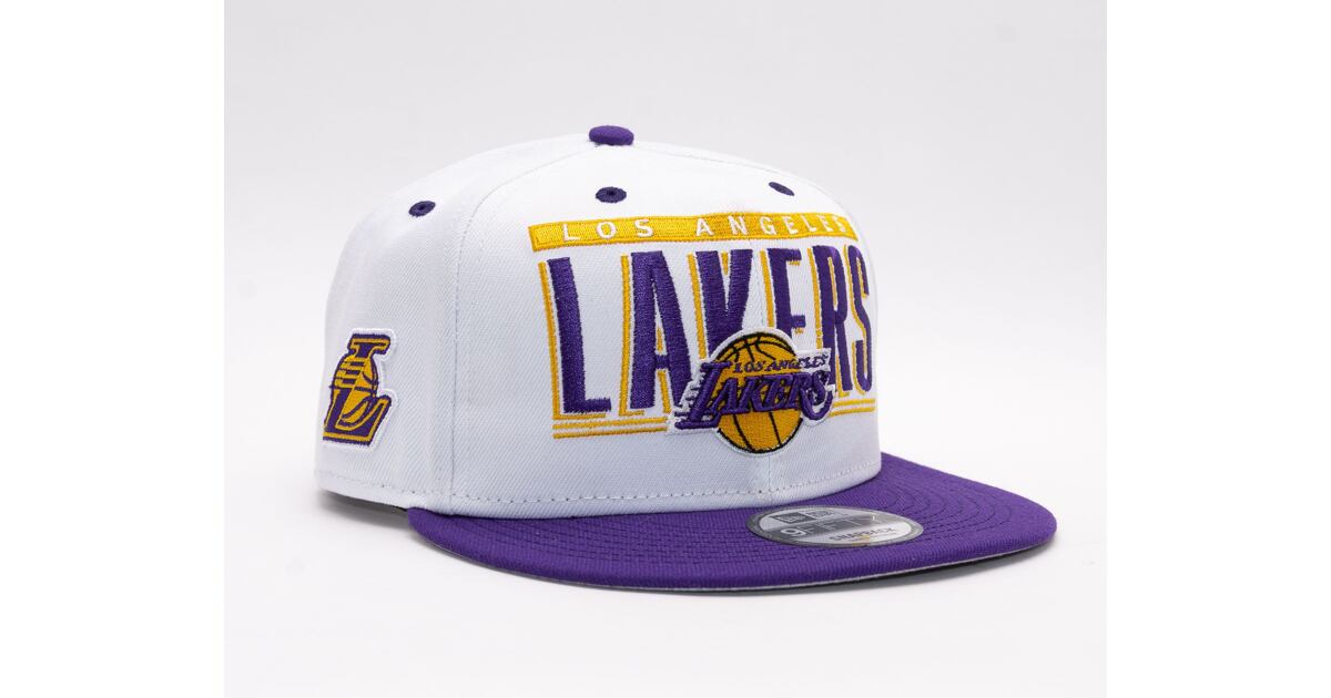 Kšiltovka New Era 9FIFTY NBA Retro Title Los Angeles Lakers White ...