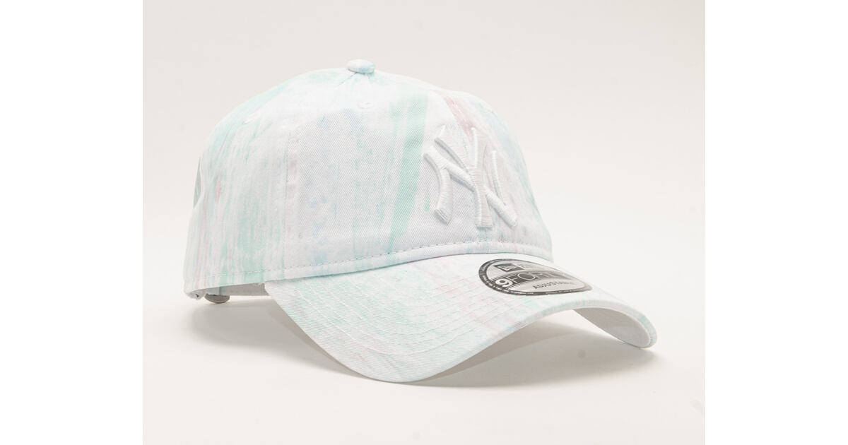 Kšiltovka New Era 9FORTY New York Yankees Pastel Sky Blue/White - Snapbacks