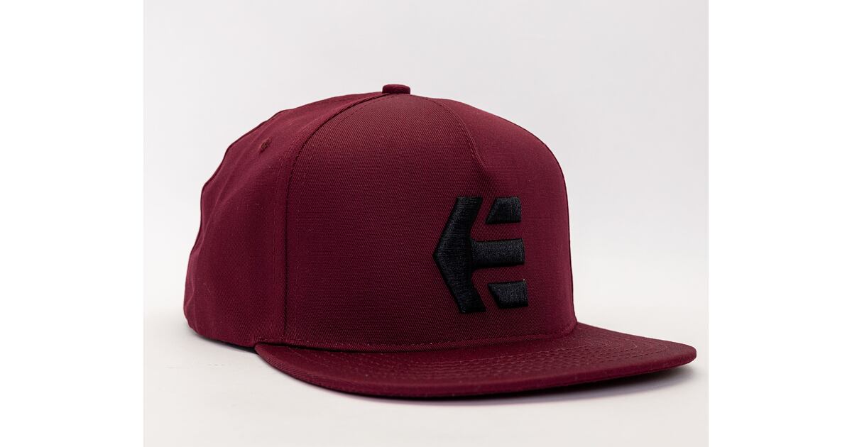Kšiltovka Etnies Icon Snapback Burgundy - Snapbacks