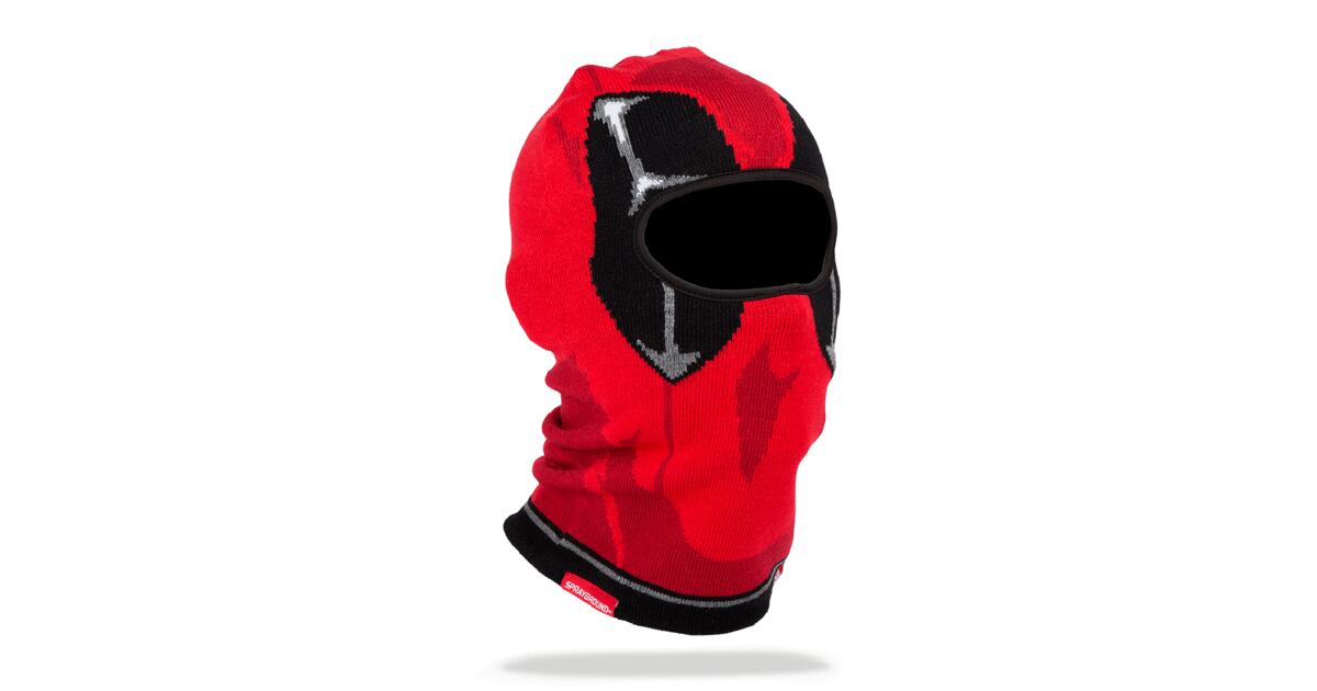 Kukla Sprayground Marvel Deadpool Ski Mask Red - Snapbacks