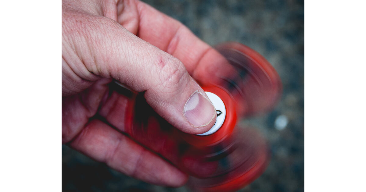 Hit internetu Spinner Fidget Ninja Red - Snapbacks