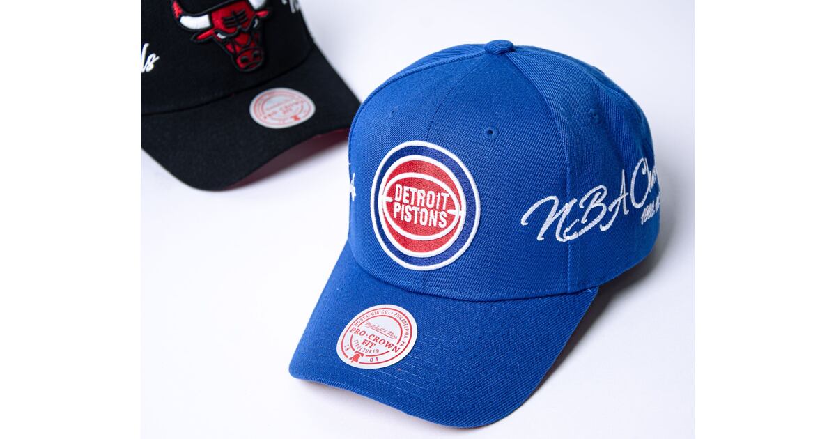 Kšiltovka Mitchell & Ness Champ Wrap Pro Snapback Hwc Detroit Pistons ...