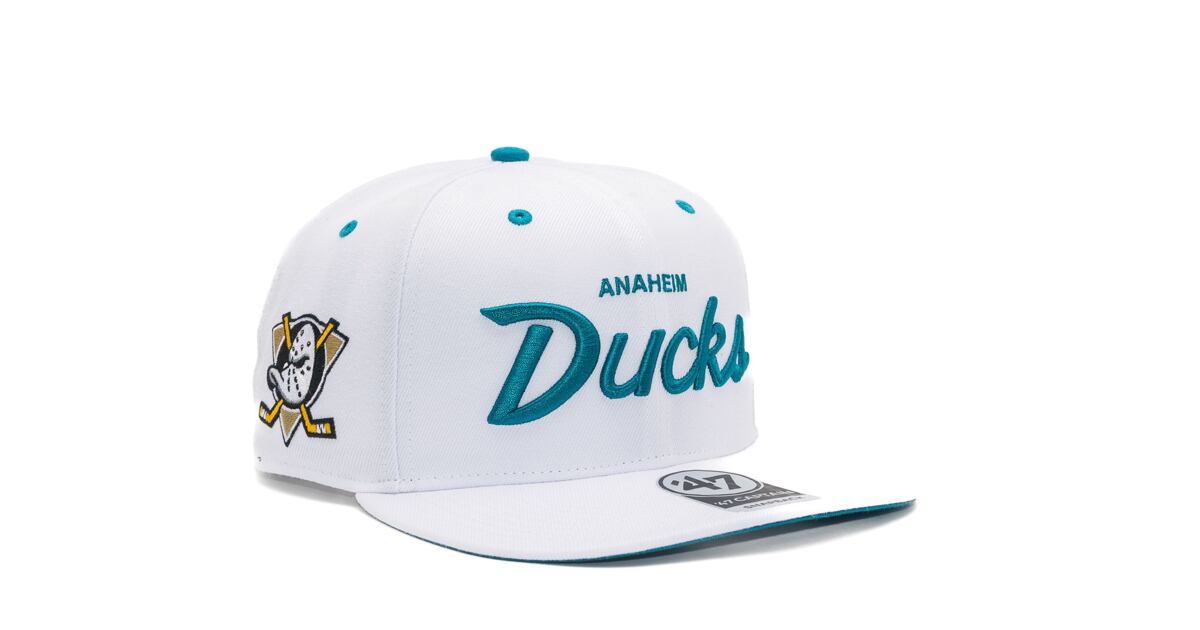 Kšiltovka '47 Brand NHL Anaheim Ducks Crosstown Pop CAPTAIN White ...