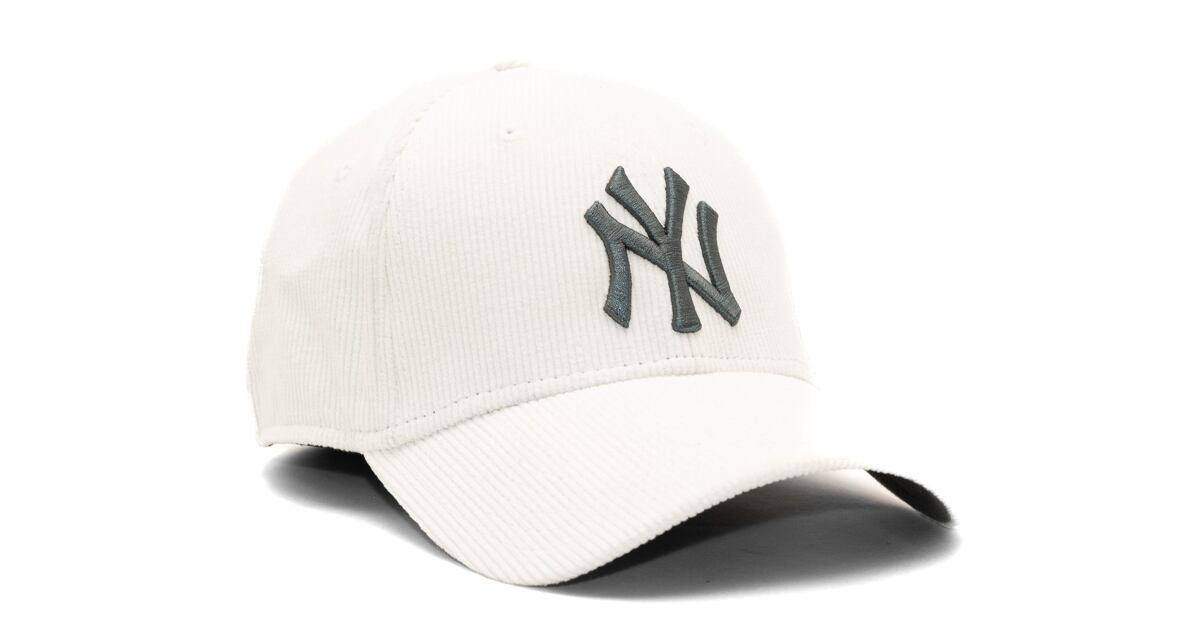 Kšiltovka New Era 39THIRTY MLB Cord New York Yankees Off White ...