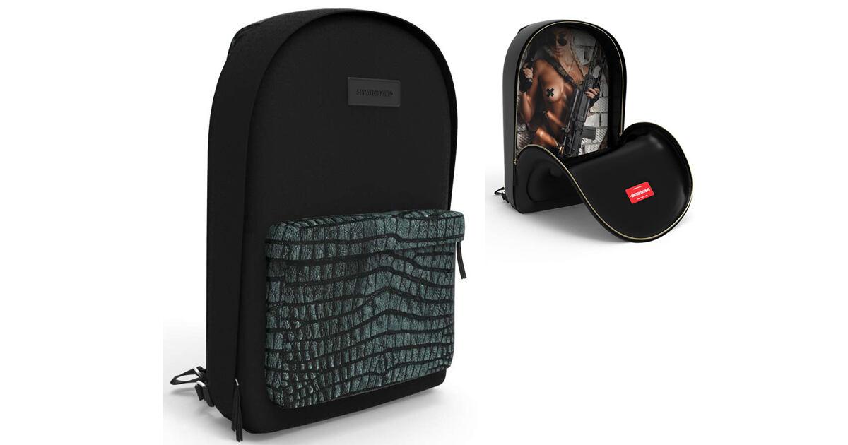 Batoh Sprayground Sneak Attack Girls & Guns Black - Snapbacks