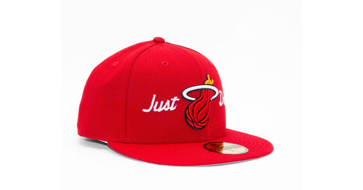 Kšiltovka New Era 59FIFTY NBA Just Don Miami Heat Red - Snapbacks