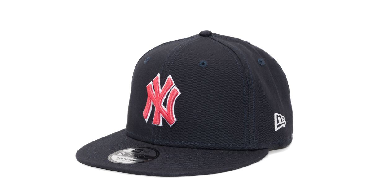 Kšiltovka New Era 9FIFTY MLB Outline New York Yankees Navy / Lava Red ...