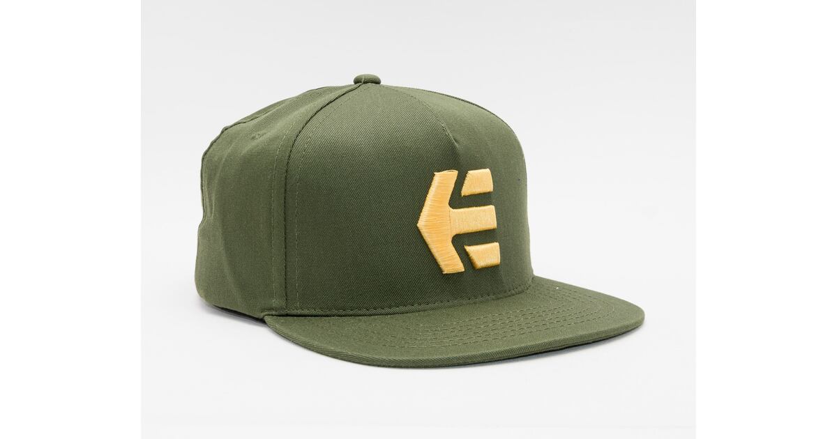 Kšiltovka ETNIES Icon Snapback Military - Snapbacks