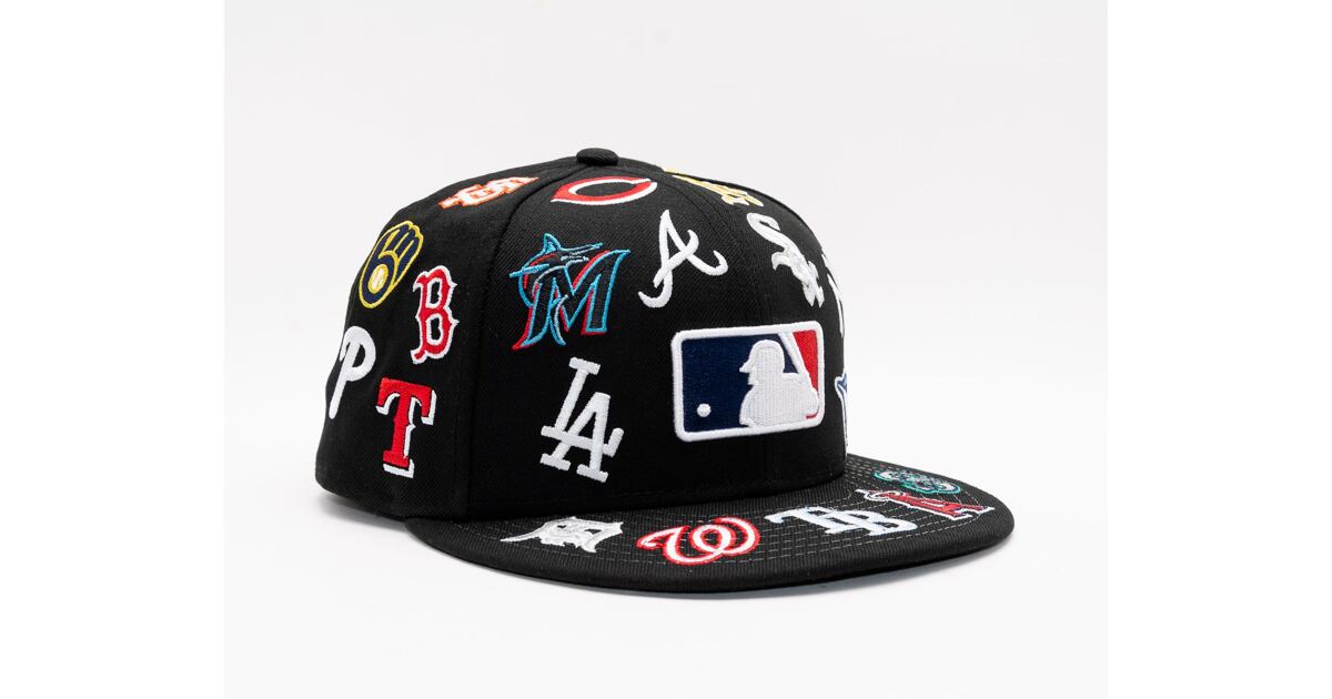 Kšiltovka New Era 59FIFTY MLB All-Over-Patch MLB League Black - Snapbacks