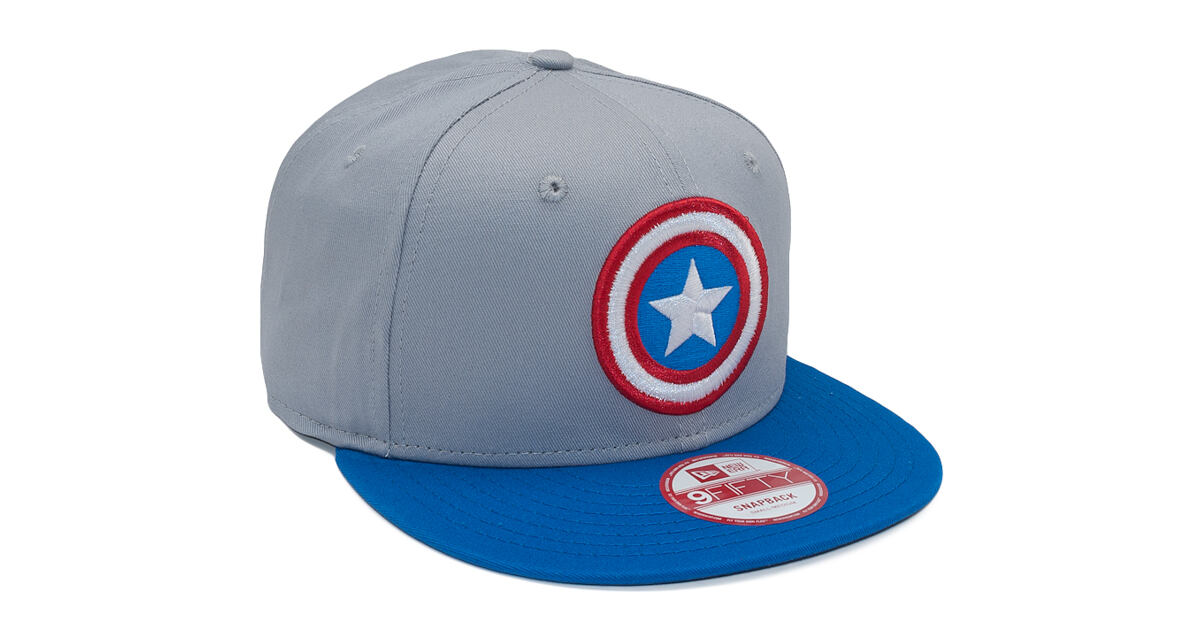 Kšiltovka New Era Captain America Team Hero Snapback - Snapbacks