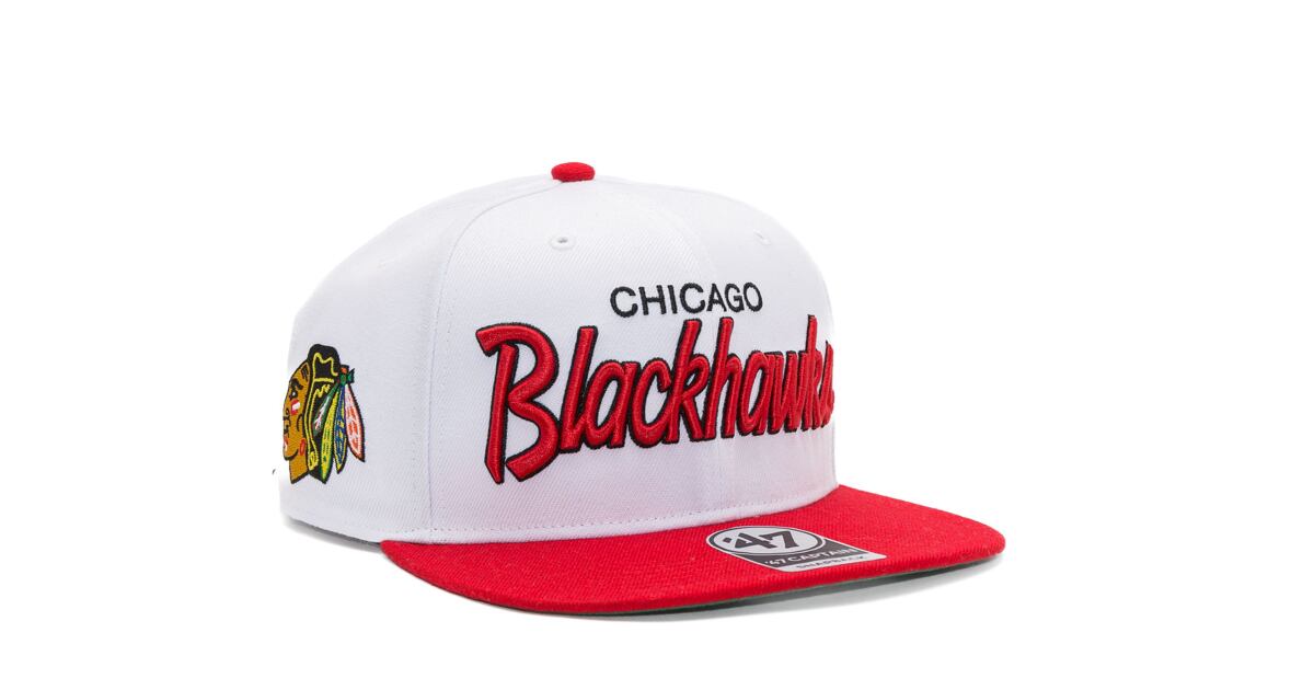 Kšiltovka '47 Brand NHL Chicago Blackhawks Crosstown Script Two tone ...