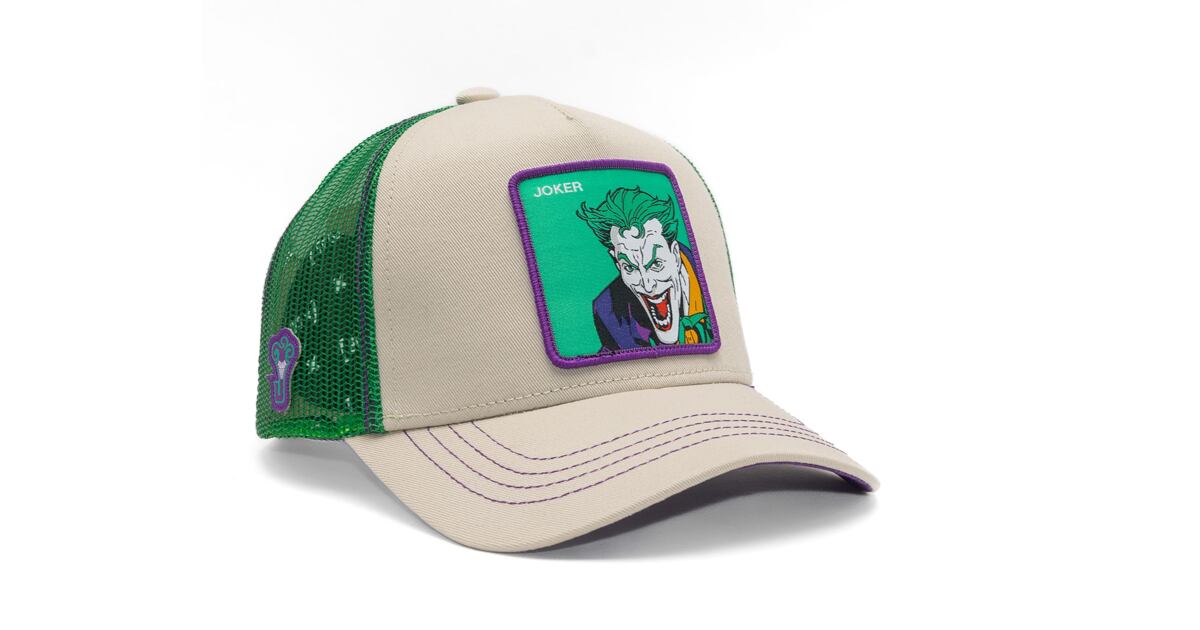 Kšiltovka Capslab - Trucker Batman - Joker v.3 White Trucker White ...