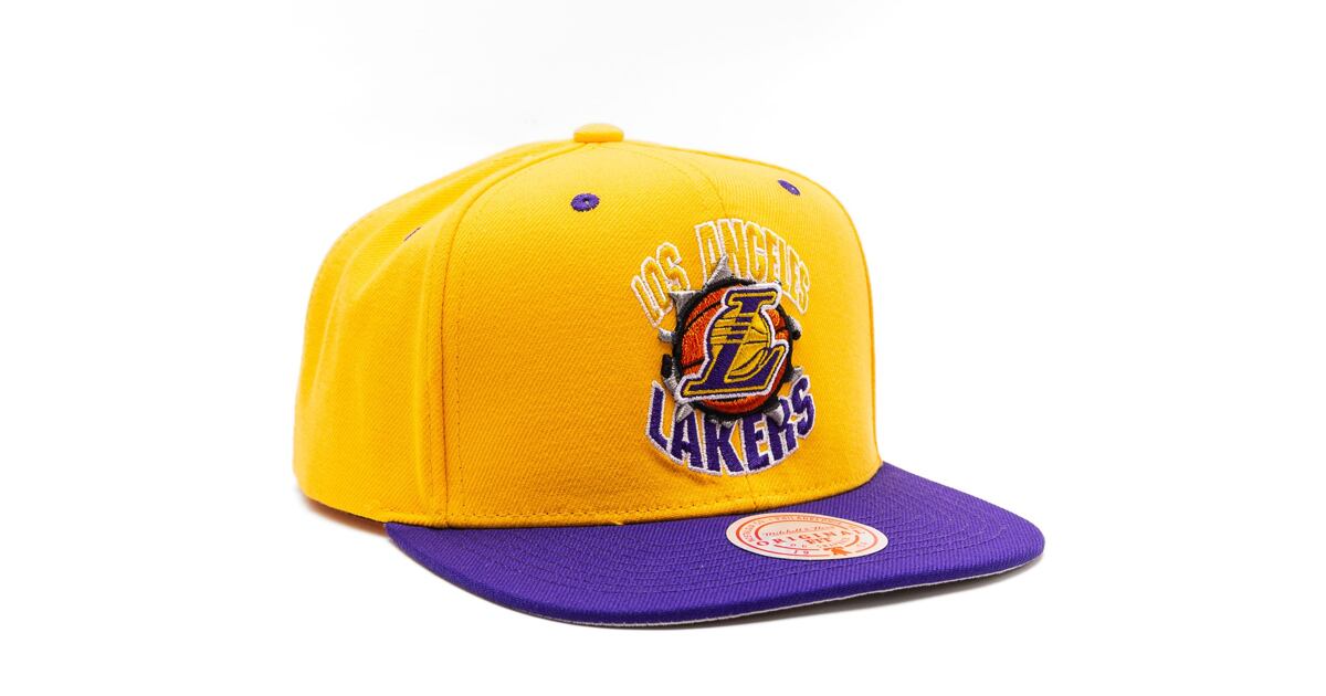 Kšiltovka Mitchell & Ness NBA Breakthrough Snapback Los Angeles Lakers ...
