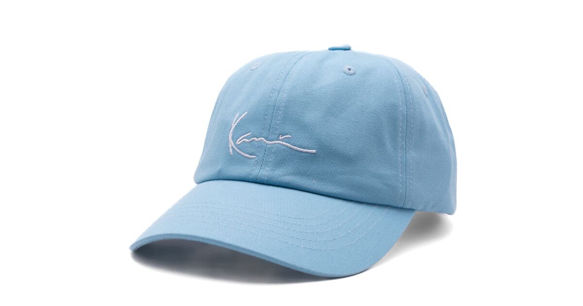 Kšiltovka Karl Kani Signature Cap light blue - Snapbacks