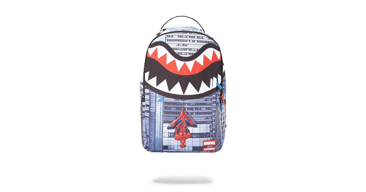 Batoh Sprayground Spider-Man Upside Down Shark - Snapbacks