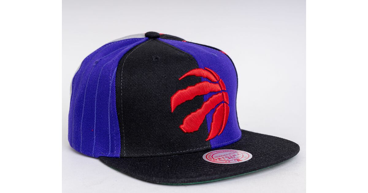 Kšiltovka Mitchell & Ness What The Pinstripe Toronto Raptors Black ...