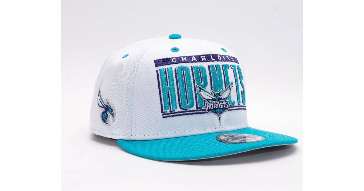 Kšiltovka New Era 9FIFTY NBA Retro Title Charlotte Hornets White ...