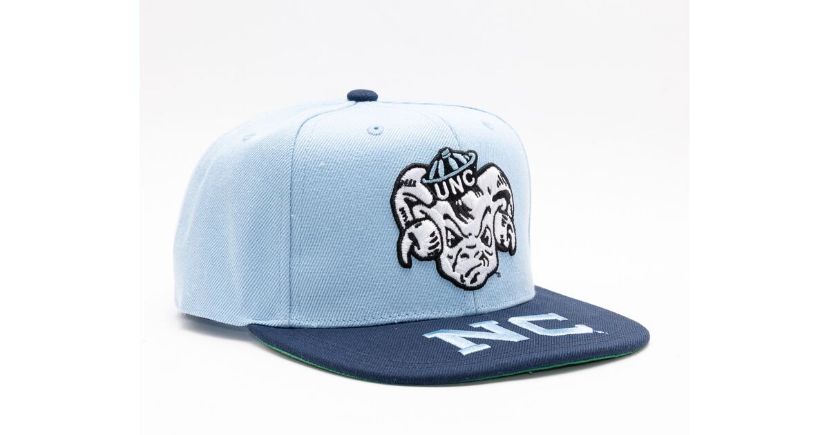 Kšiltovka Mitchell & Ness LOGO BILL SNAPBACK University Of North ...