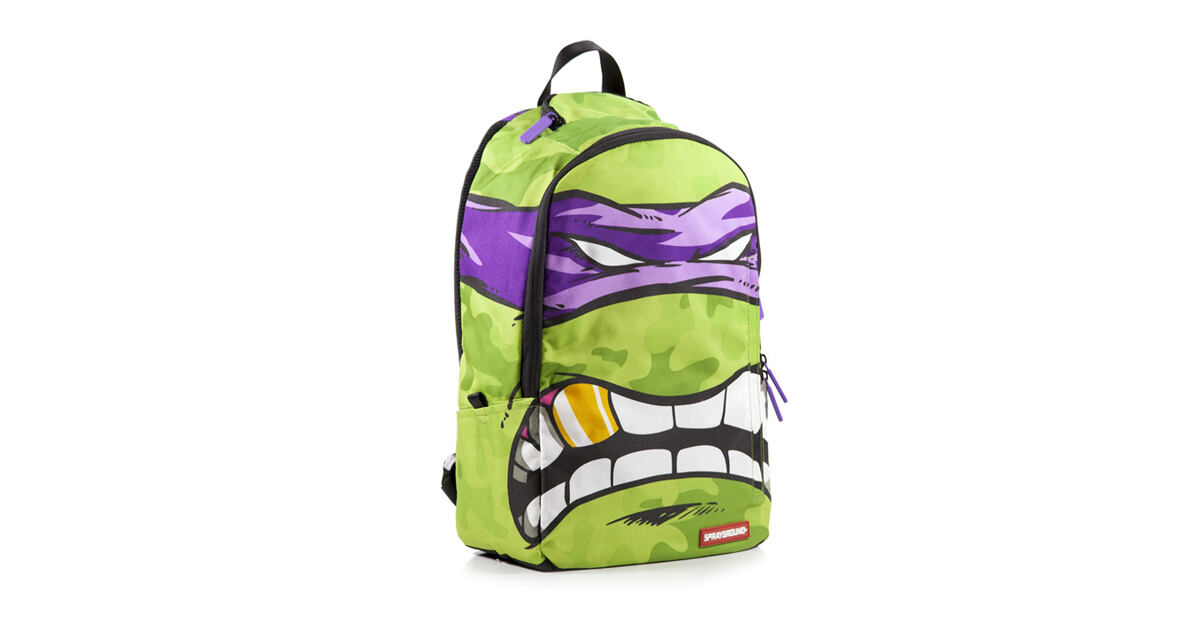 Batoh Sprayground TMNT Purple Donatello Green - Snapbacks