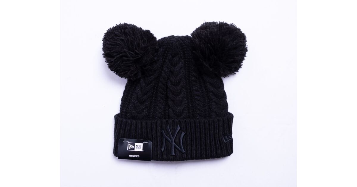 Dámský kulich New Era MLB Womens Double Pom Cuff Beanie New York ...
